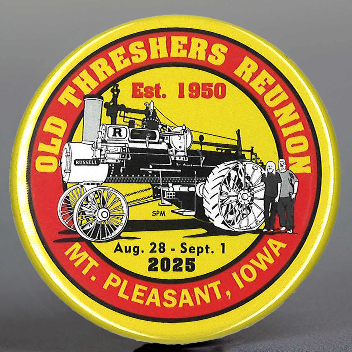 2025 Souvenir Button – Midwest Old Threshers