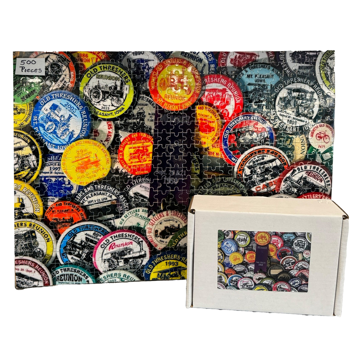 500 Piece Button Puzzle – Midwest Old Threshers