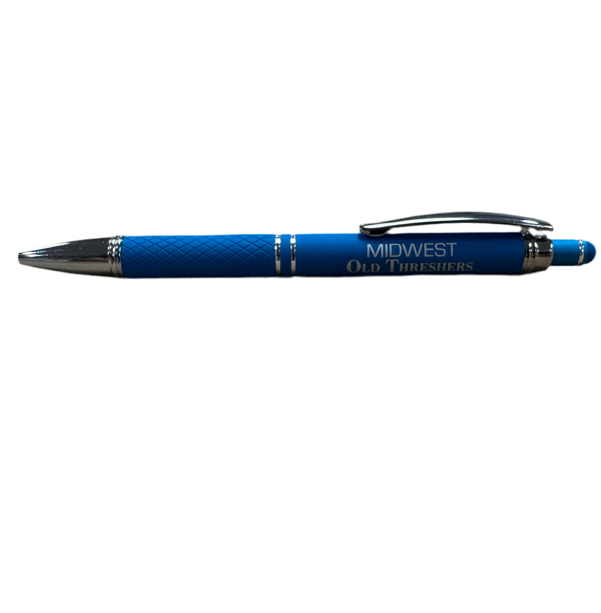 Blue Stylus Click Pen – Midwest Old Threshers